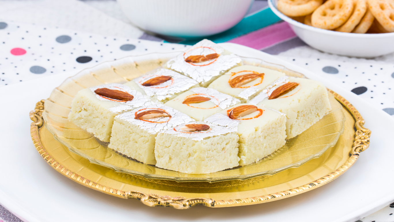 Vegan Malai Barfi - 10 Weeks to Vegan - India